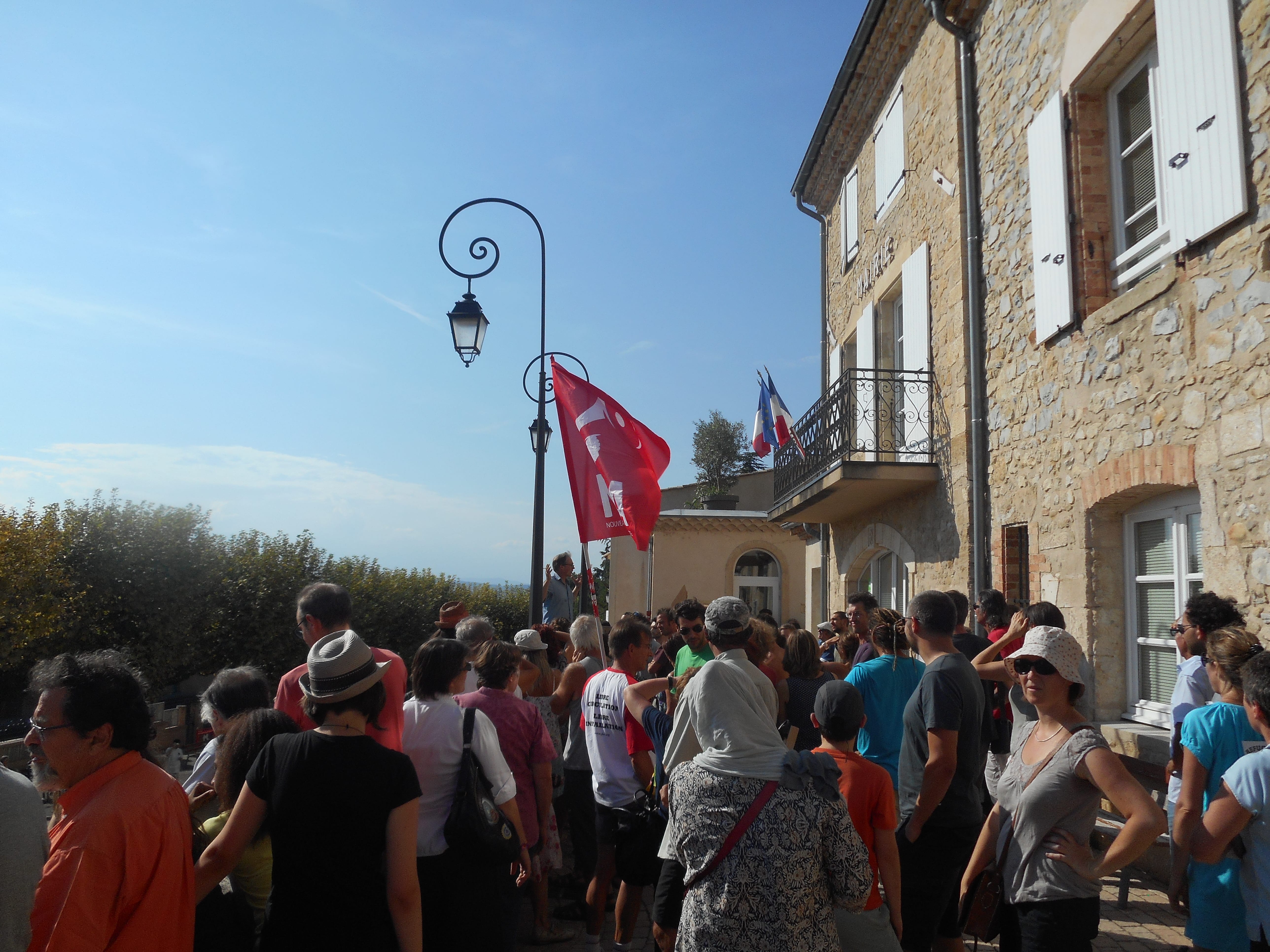 Allex (26) : les fachos refoulés du village ! | NPA