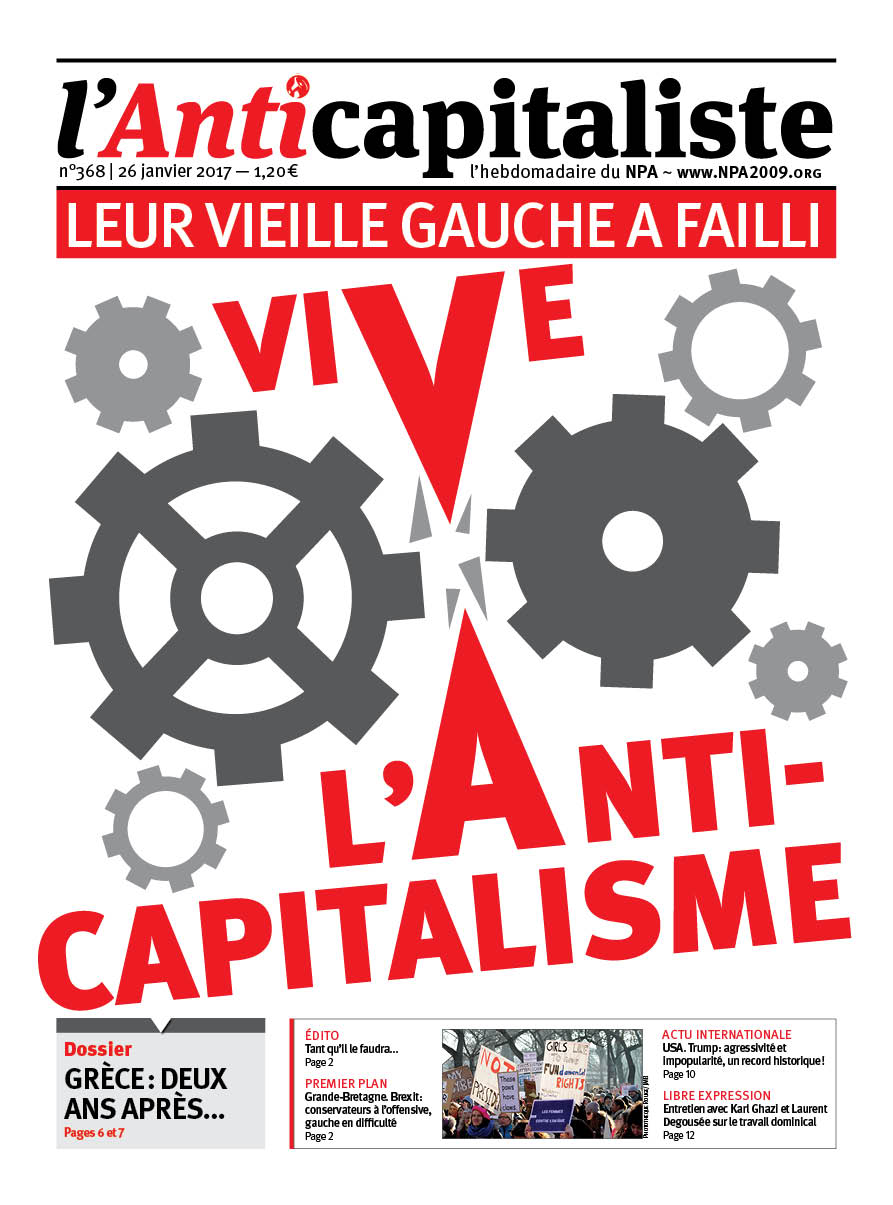 L’Anticapitaliste n°368 - la Une et le sommaire | NPA