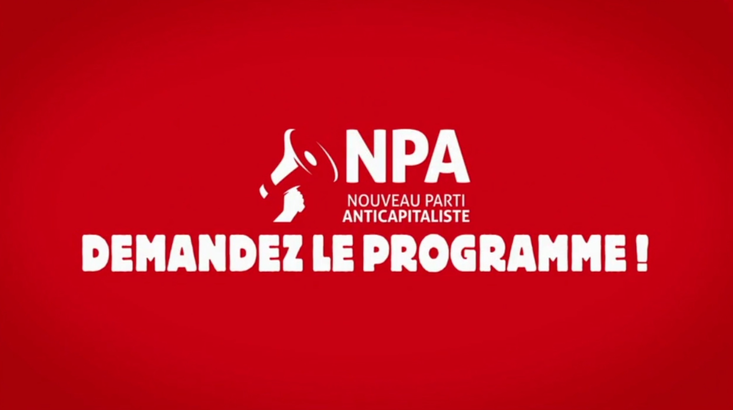 Les clips officiels “Demandez le programme” | NPA