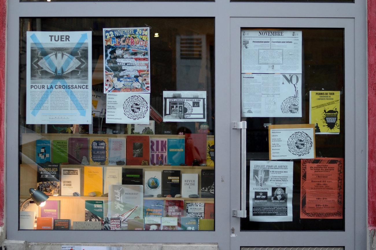 Solidarité avec la librairie militante Michèle Firk, victime d'une ...
