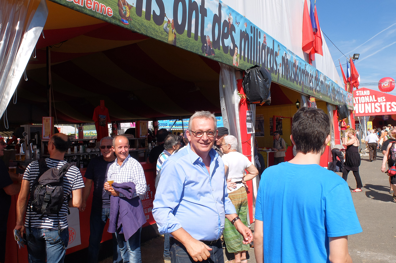 A la Fête de l’Huma, Jean-Luc, Benoît, Cécile, Arnaud et… Pierre | NPA